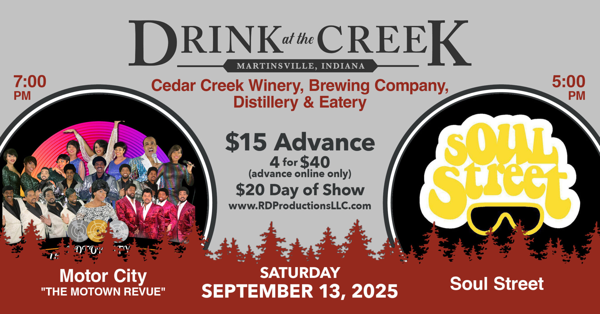 RD Productions | We Bring Concerts to the Midwest